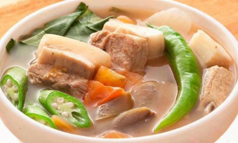 Cách nấu món canh chua Philippines Sinigang - Tuyển dụng philippines