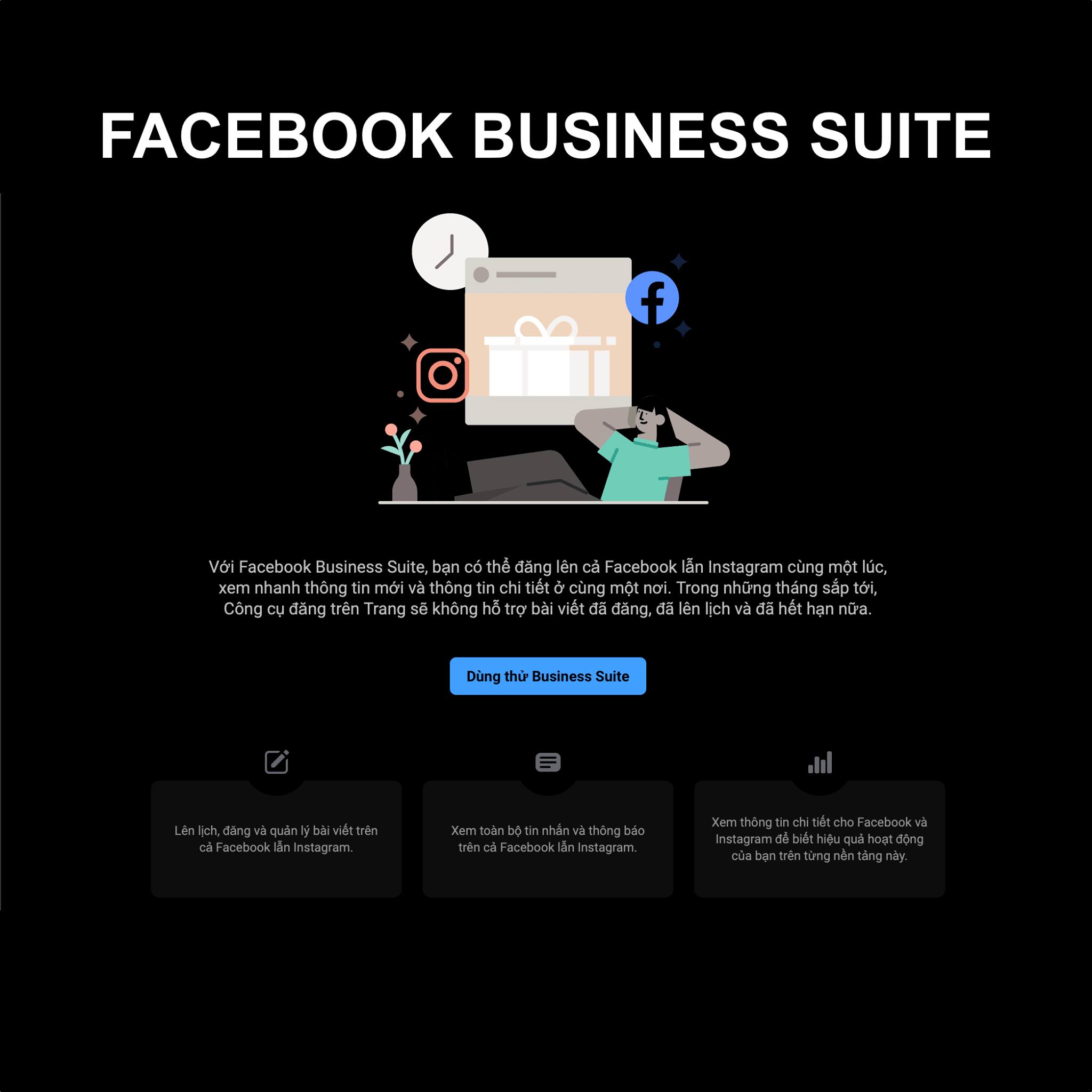 Facebook vừa cho ra mắt Business Suite - Tuyển dụng philippines